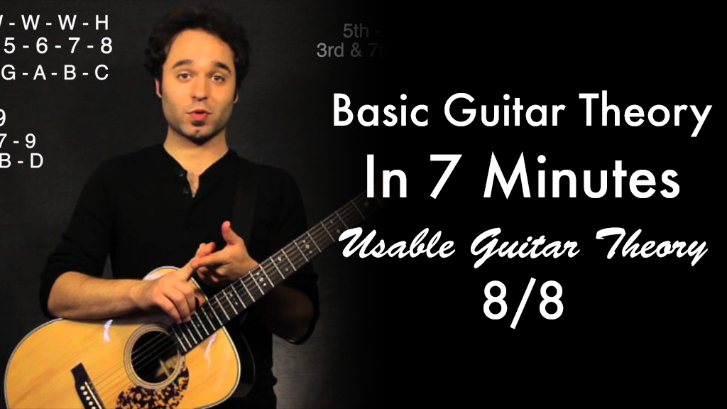 Basic Theory in 7 Minutes | UGT 8/8 • Garret's Guitar Lessons