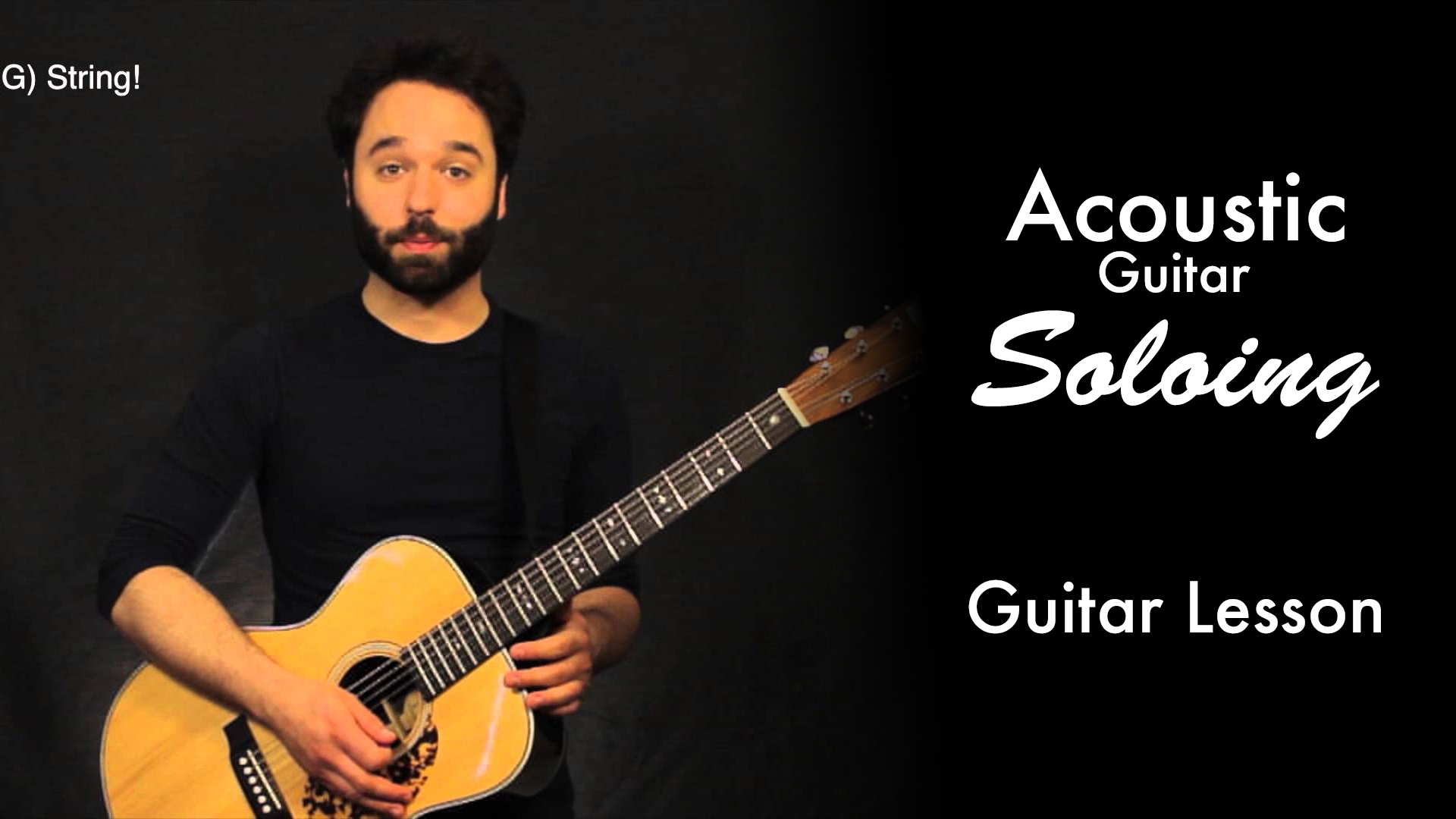 Acoustic Guitar Soloing • Garret's Guitar Lessons