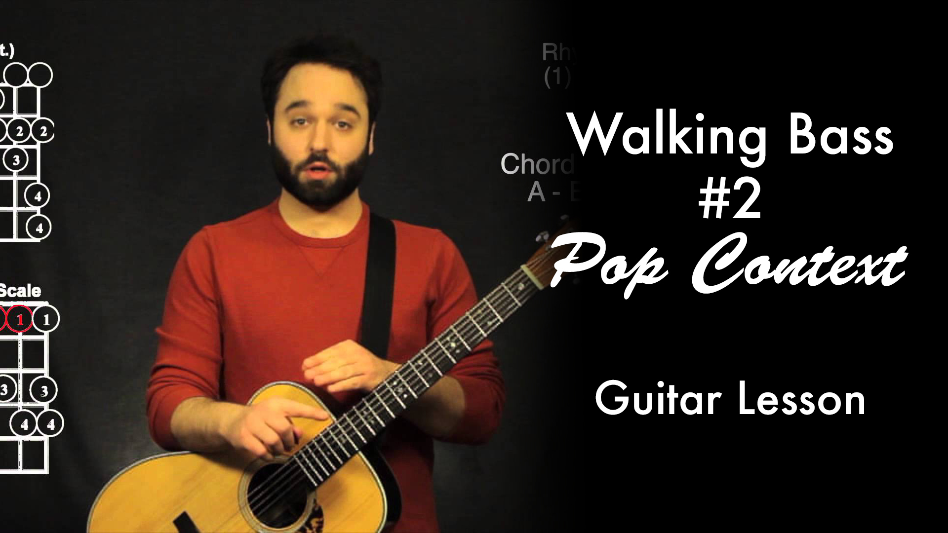 Walking Bass #2 | Pop Context • Garret's Guitar Lessons