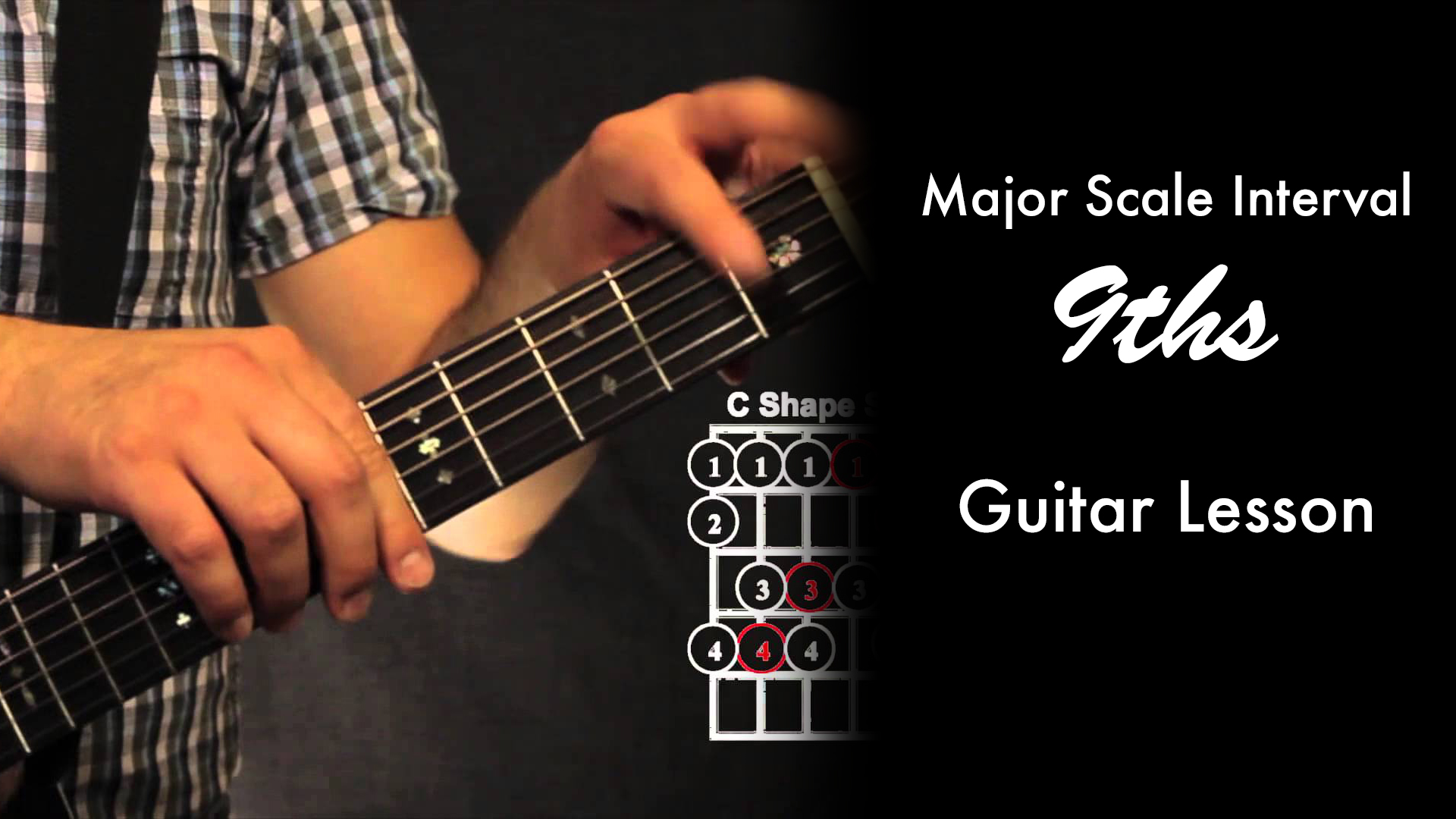 Major Scale Interval | 9ths • Garret's Guitar Lessons