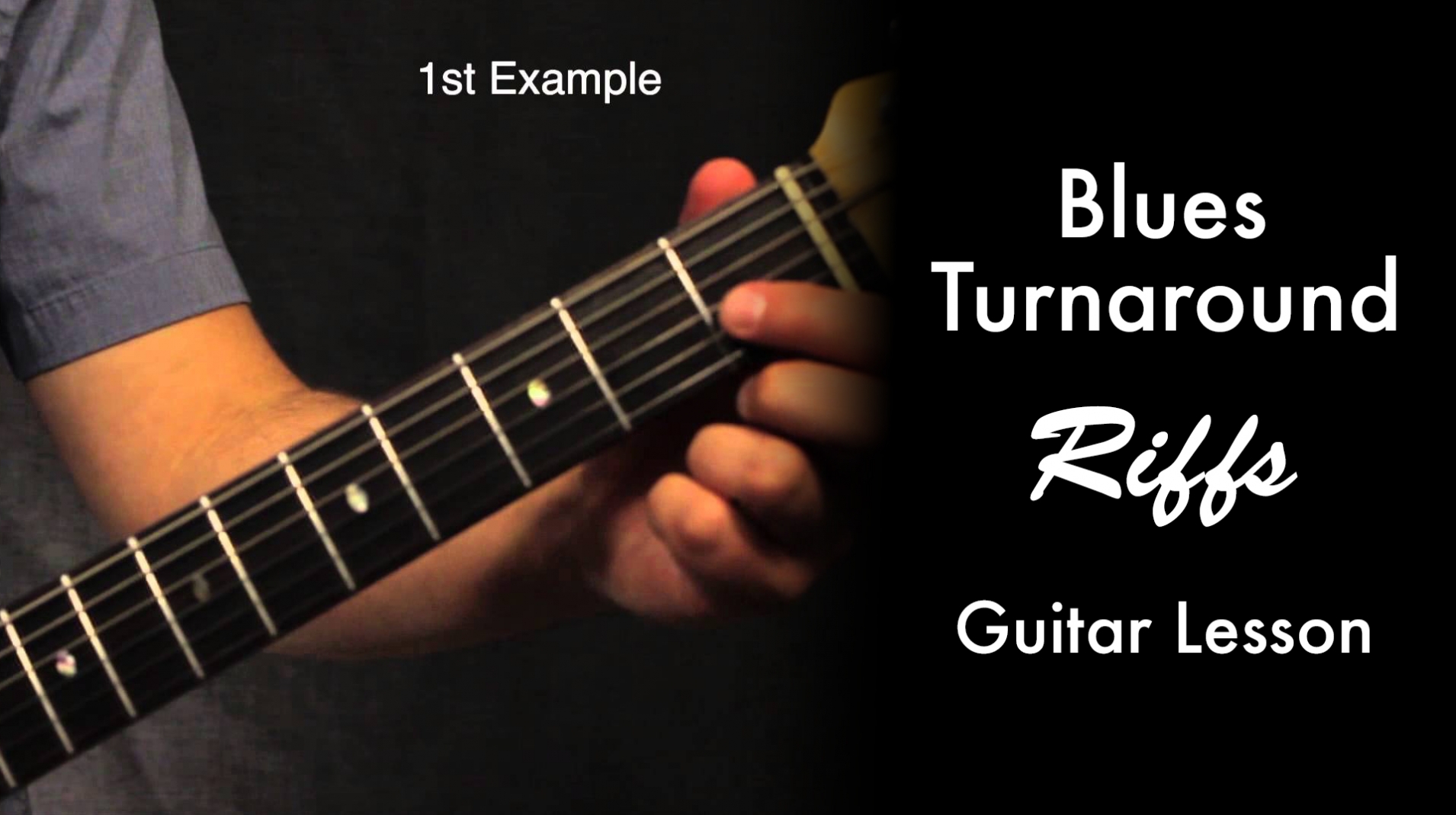 Blues Triads • Garret's Guitar Lessons