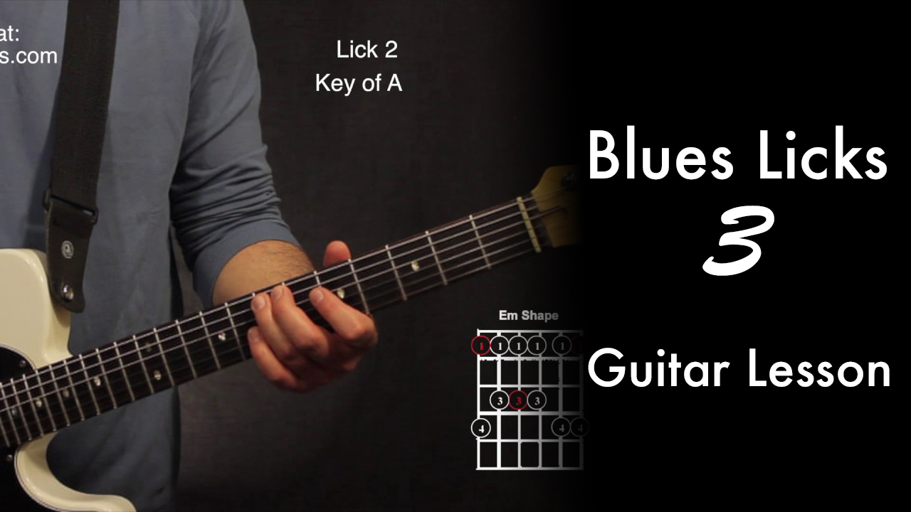 Blues Licks | 3 • Garret's Guitar Lessons