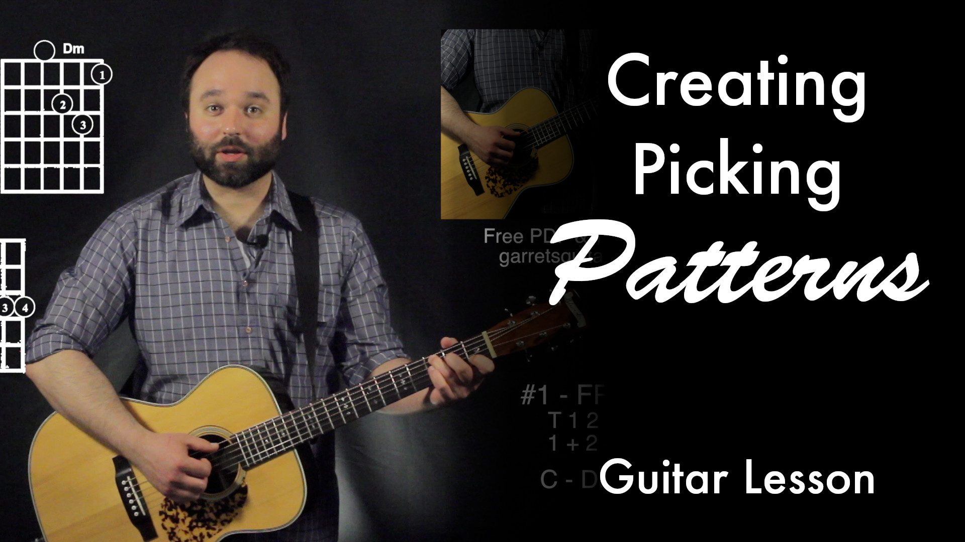Creating Picking Patterns • Garret's Guitar Lessons
