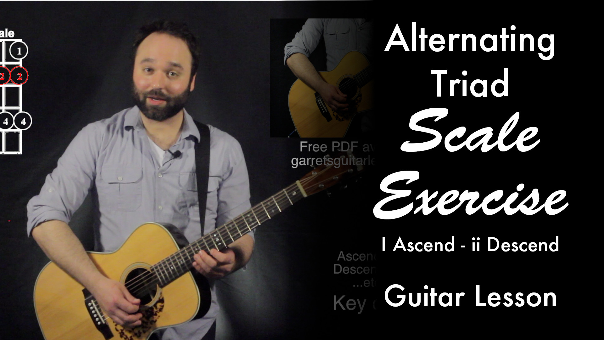 Alternating Triad Scale Exercise | I Ascend – ii Descend • Garret's ...